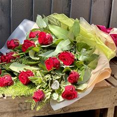 Classic Red Roses Janet & Jaynes Florist Wisbech